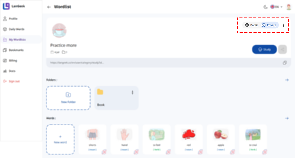 Personal Wordlists | LanGeek Help Center